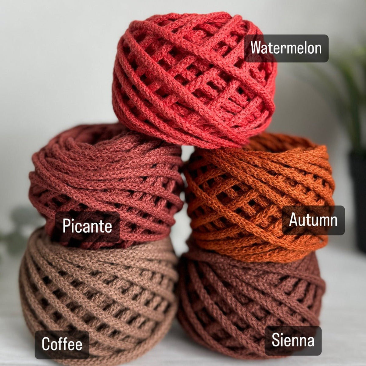 Vibrant Macrame Braided Cords | Manufactured in Las Vegas NV | 100% ...